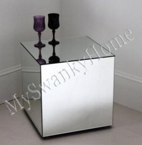 Mirrored Cube Coffee Table - Interiors By Color