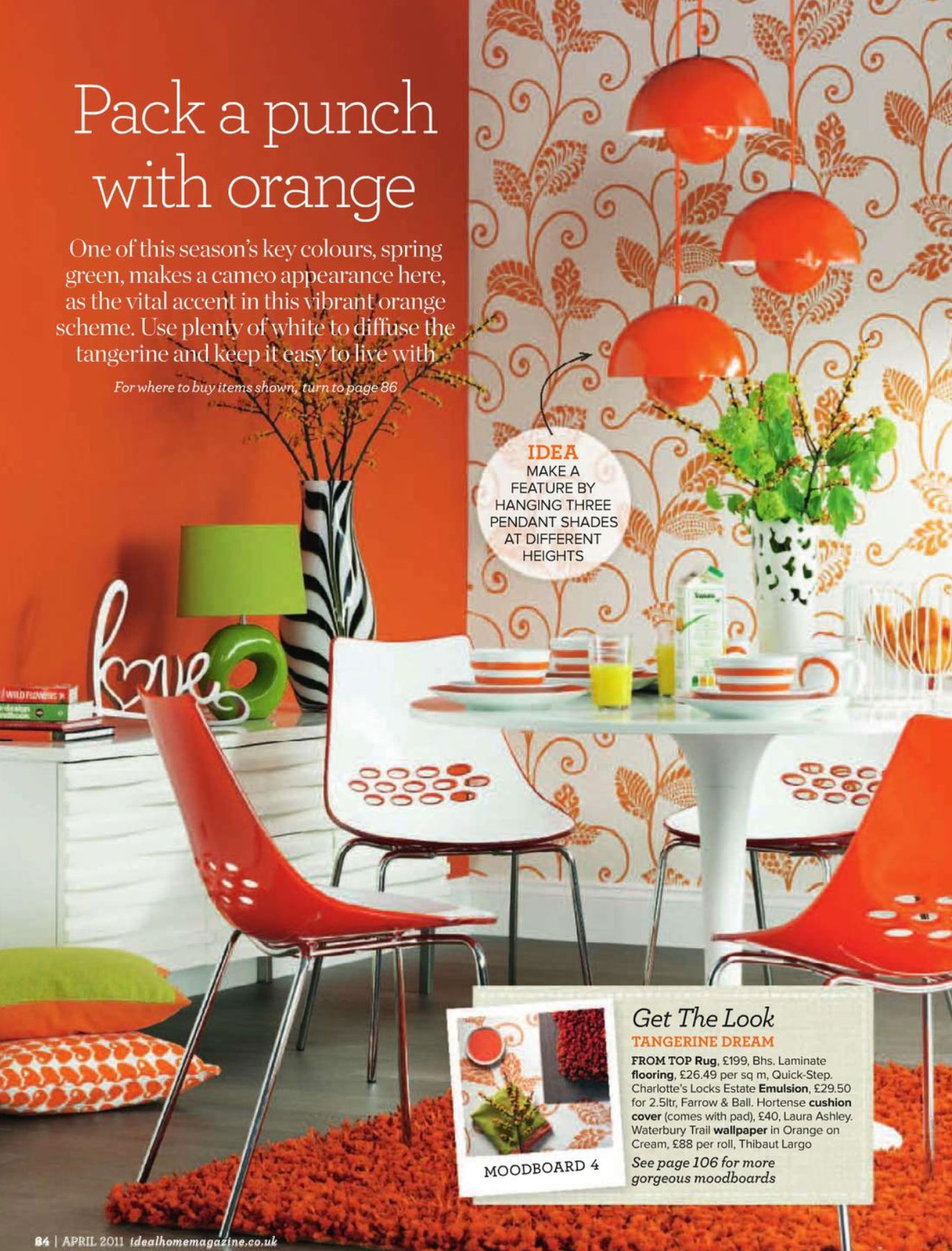 tangerine-interior - Interiors By Color