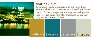 Color of Night Paint Palette - Interiors By Color