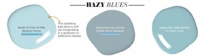 Paint Palette - Hazy Blues - Interiors By Color