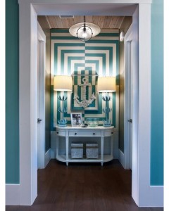 Alcove in Turquoise - Interiors By Color