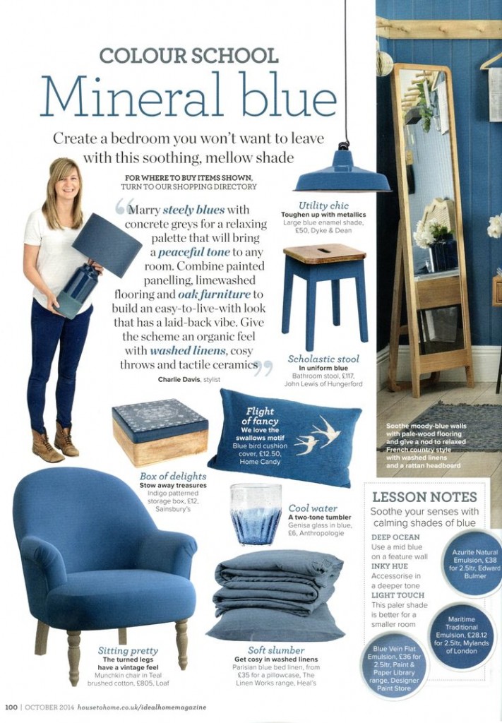 Colour School - Mineral Blue - Interiors By Color