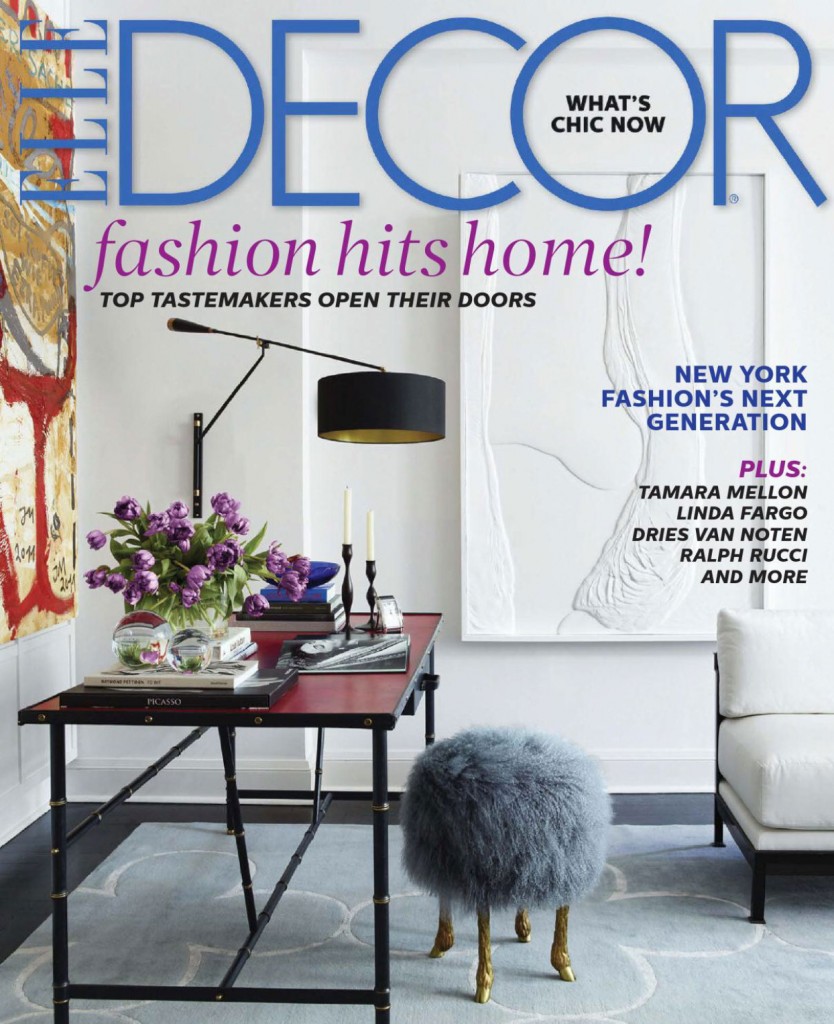 Elle Decor October 2014 Cover - Interiors By Color