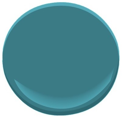 Benjamin Moore Calypso Blue - Interiors By Color