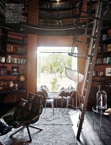 20,000 Leagues Under the Sea Inspired Home Library - Interiors By Color
