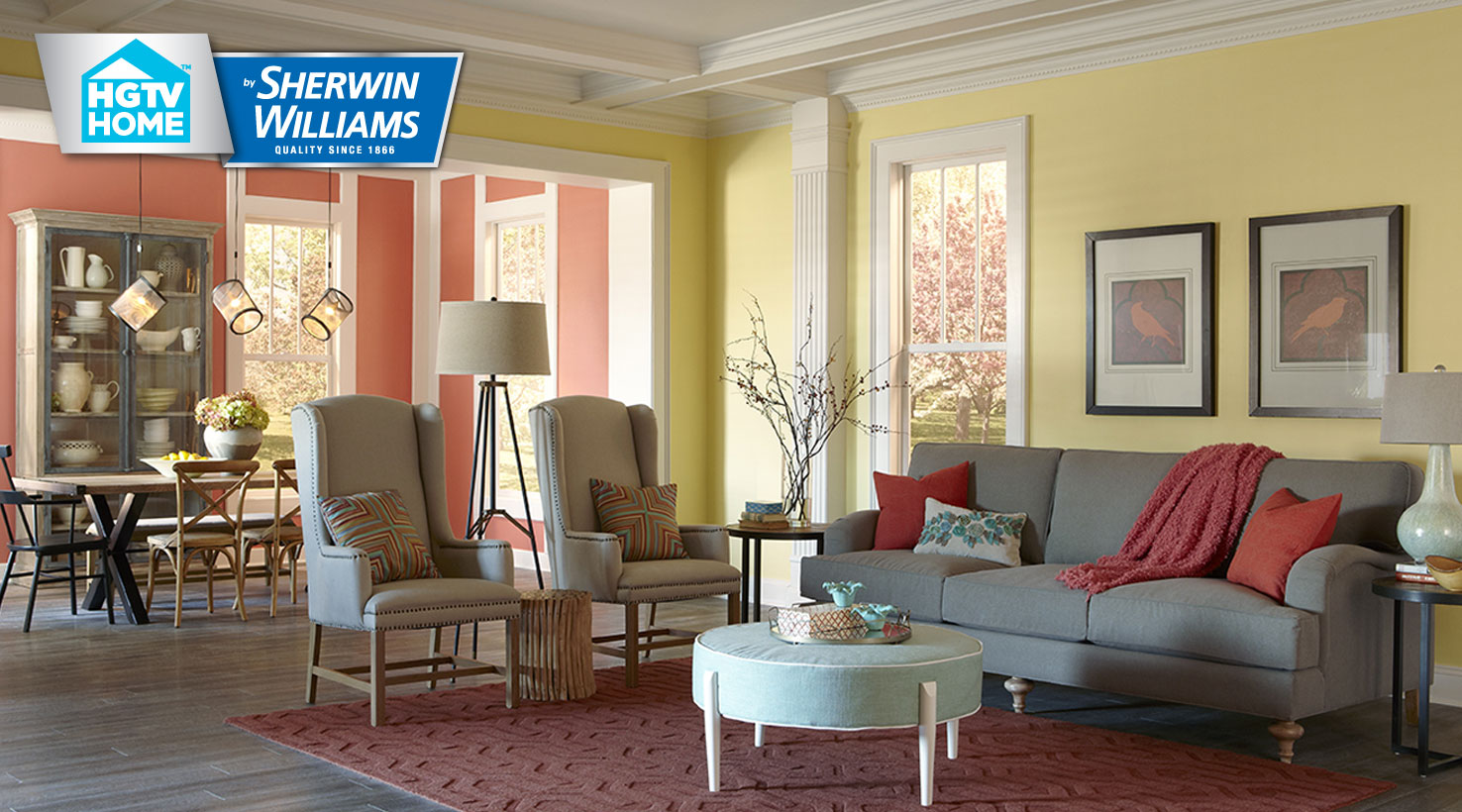 HGTV HOME™ by Sherwin-Williams - Softer Side - Interiors By Color