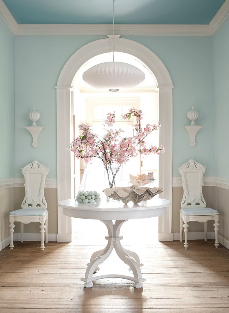 WILLIAMSBURG Collection Traditional Blue Foyer - Interiors By Color