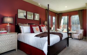 Master Bedrooms in Rich Red Hues - Interiors By Color