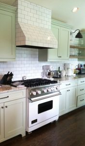 Benjamin Moore Tea Light Painted Kitchen Cabinets - Interiors By Color