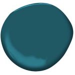 Benjamin Moore Teal Paint Colors - Interiors By Color