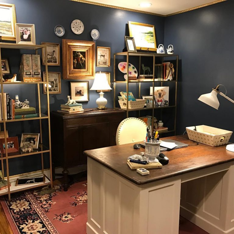 Benjamin Moore Van Deusen Blue - Navy Paint Color Schemes to Love ...