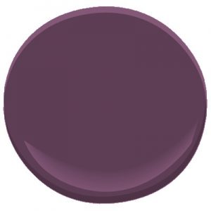 Benjamin Moore Autumn Purple - Interiors By Color
