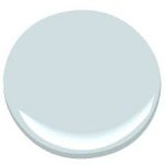 Benjamin Moore Summer Shower Light Blue Paint Color - Interiors By Color