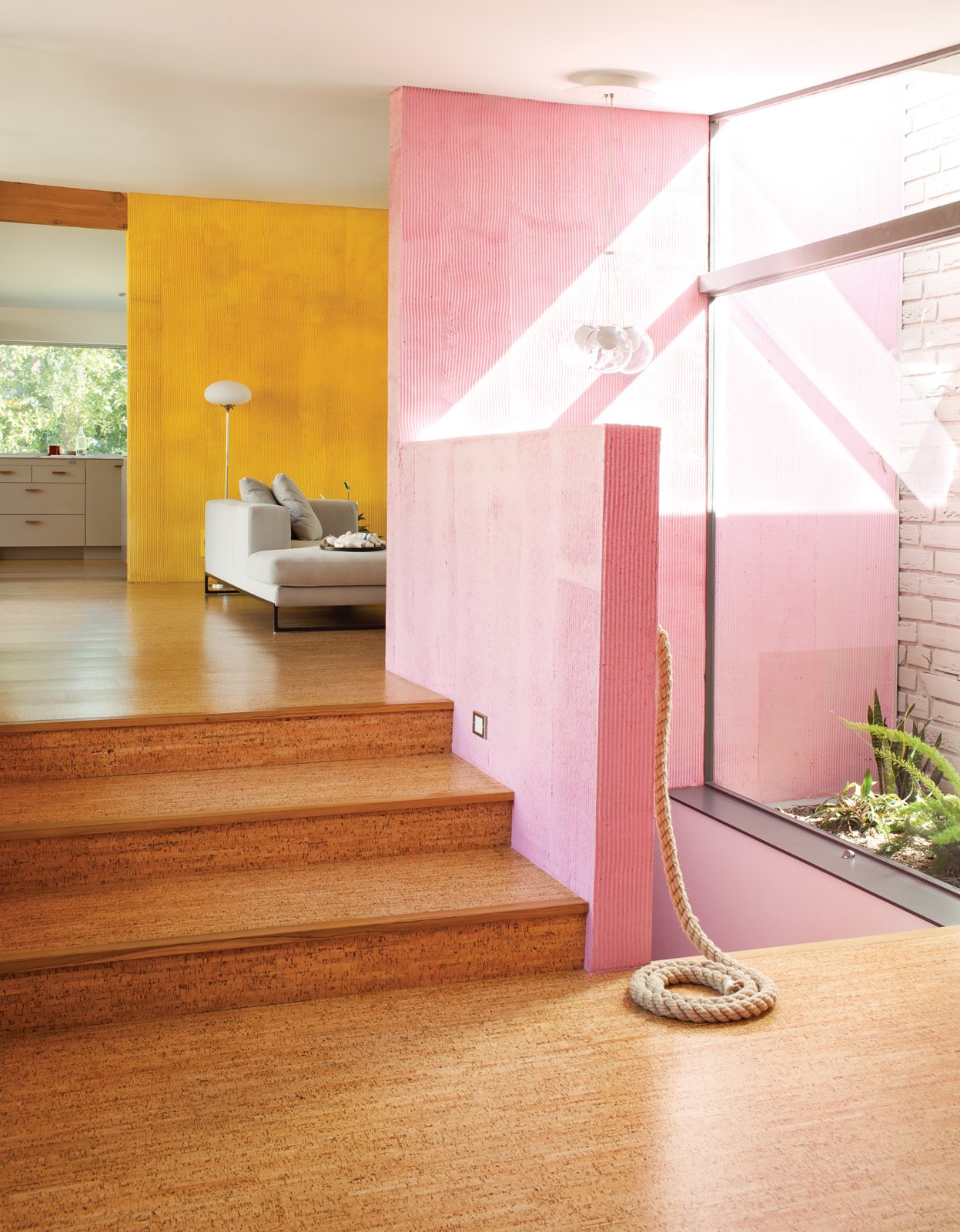 Benjamin Moore American Cheese and Blushing Bride - Interiors By Color