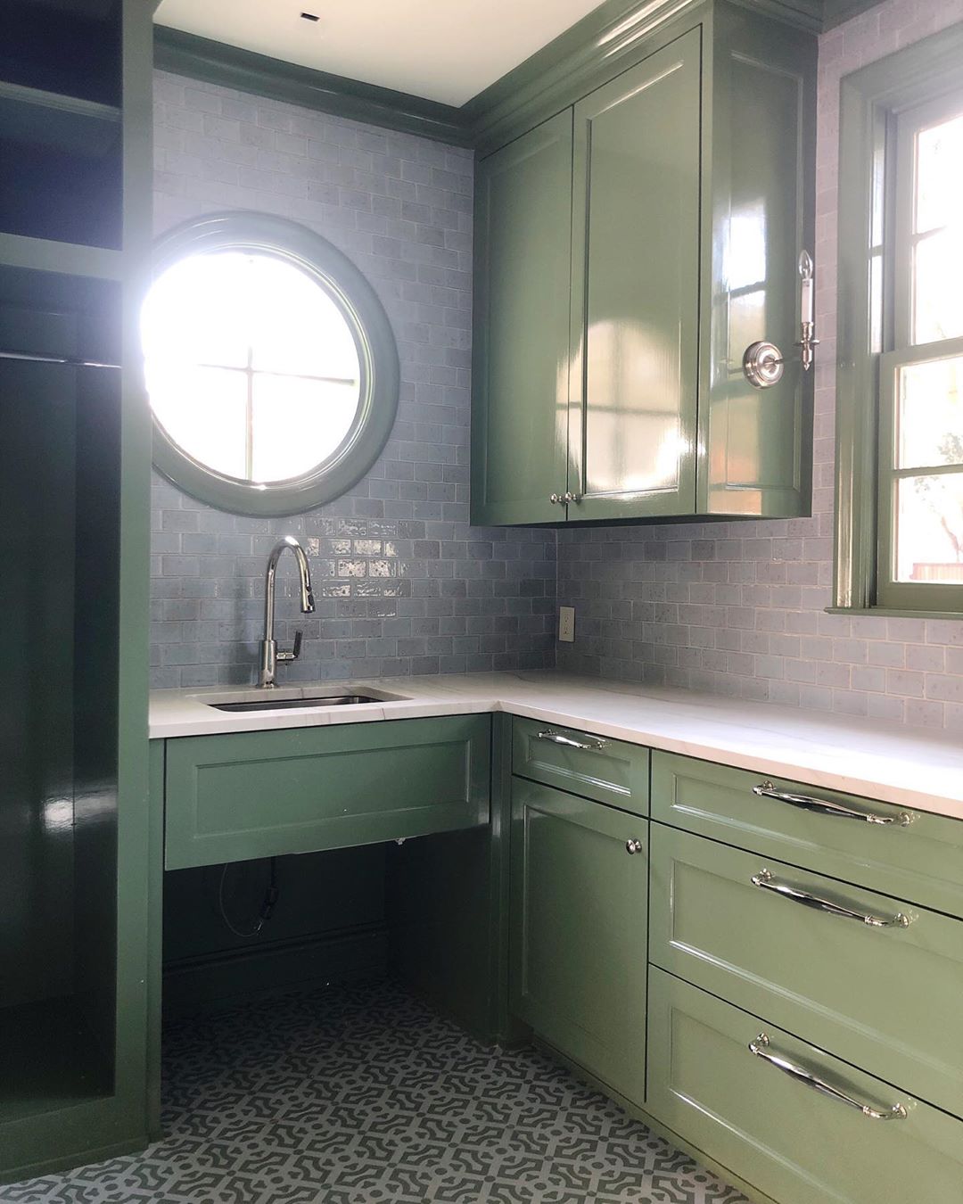 Farrow & Ball Calke Green - Interiors By Color