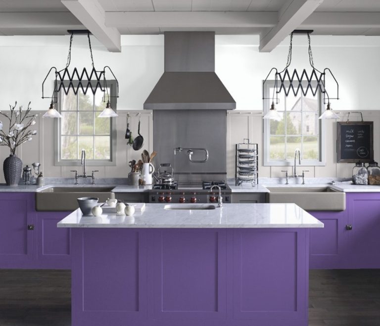 Purple Paint Colors Benjamin Moore - Interiors By Color