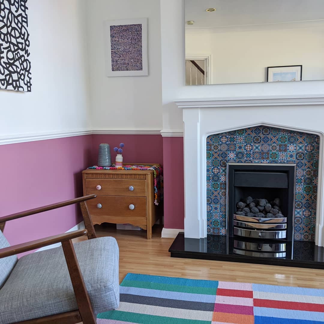 Farrow & Ball Rangwali Pink Paint Color - Interiors By Color Farrow & Ball Rangwali Pink Paint Color - Interiors By Color