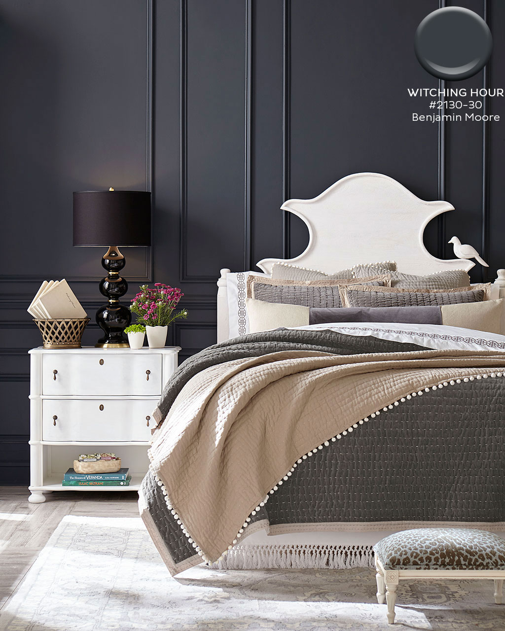 Benjamin-Moore’s-Witching-Hour - Interiors By Color