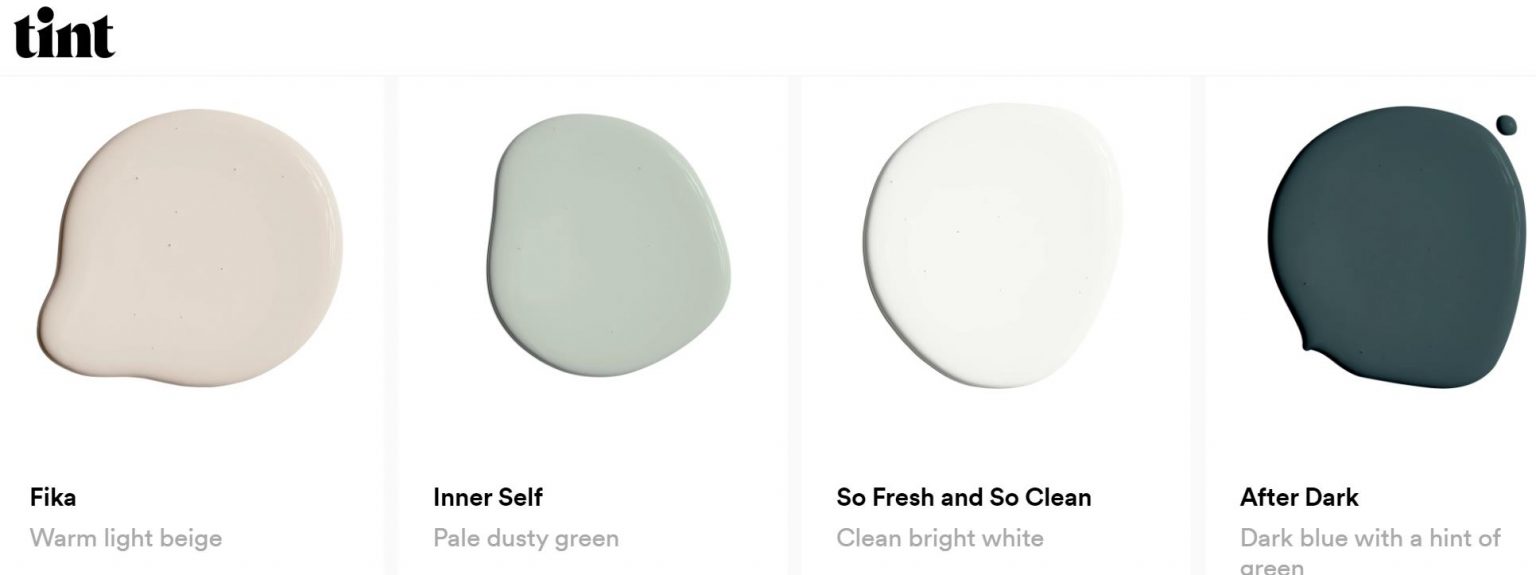 Top Colours at Tint Paint - Interiors By Color