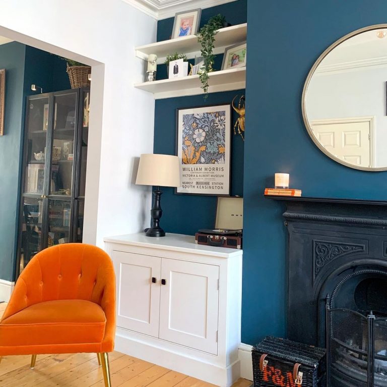 Orange and Blue Interior Color Schemes - Interiors By Color