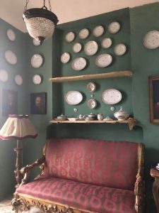 Old World Green Interiors - Interiors By Color