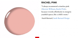 Sherwin Williams Rachel Pink - Interiors By Color