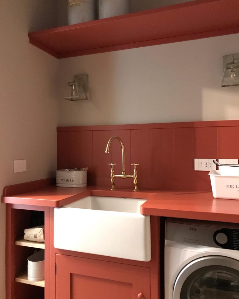 A Modern Red Kitchen in Tuscany - Interiors By Color