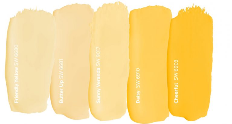Popular Yellow Paint Colors Collection - Interiors By Color