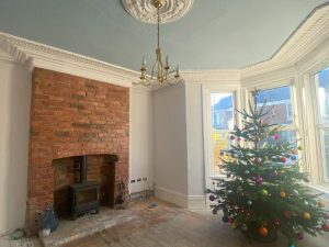 Dusty Blue Paint Colours - Interiors By Color