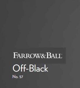 Farrow and Ball Off-Black - Interiors By Color