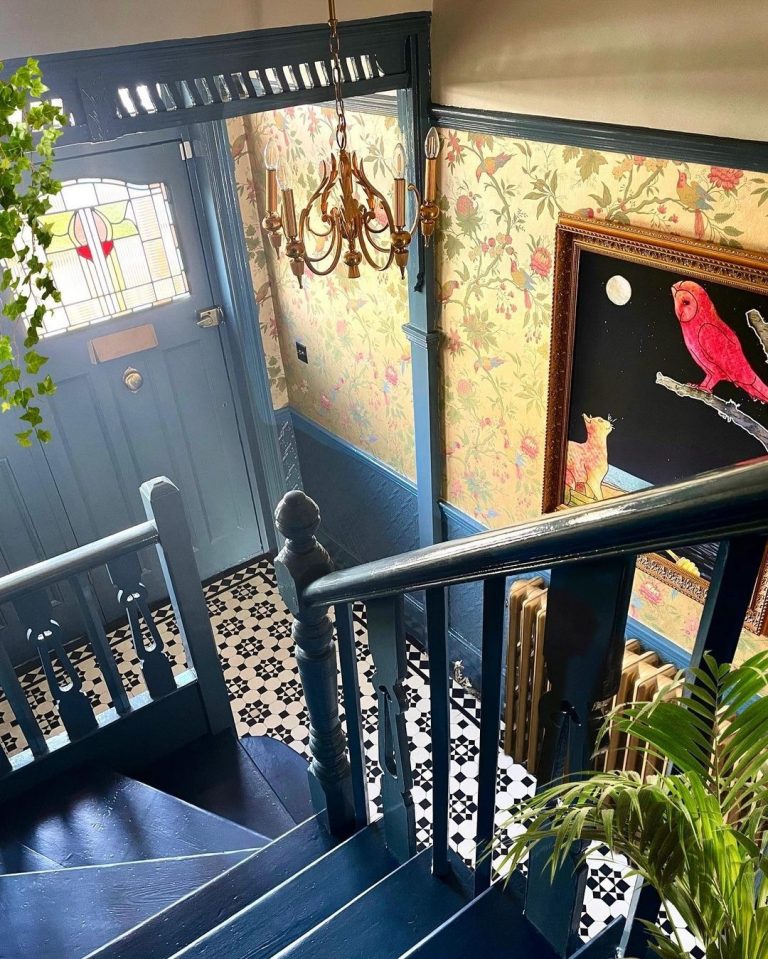 Dusty Blue Paint Colours - Interiors By Color