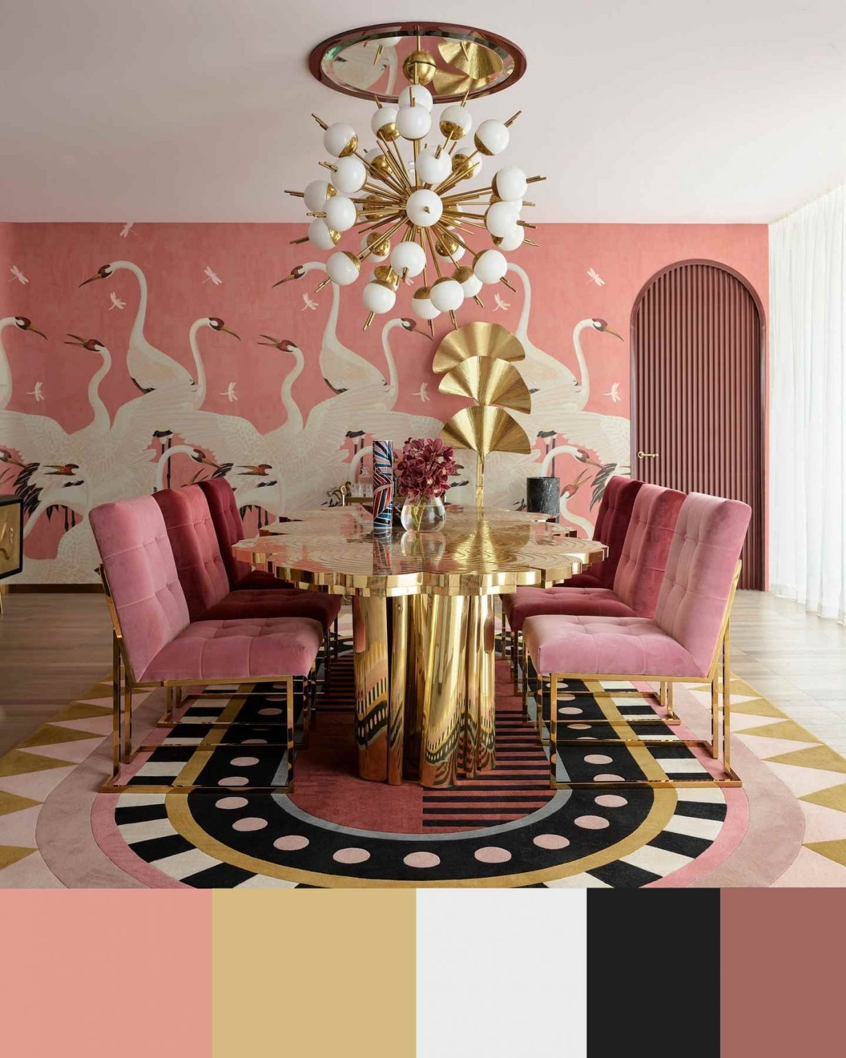 Pink Interior Colour Schemes - Interiors By Color