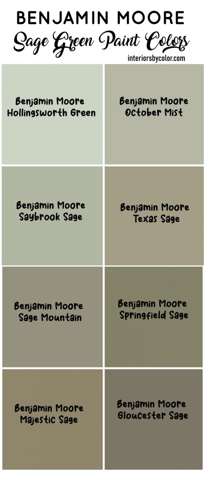 The Best Sage Green Paint Colors Recommended by Designers