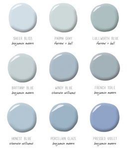 Pale Blue Paint Colors to Consider for 2023 - Interiors By Color