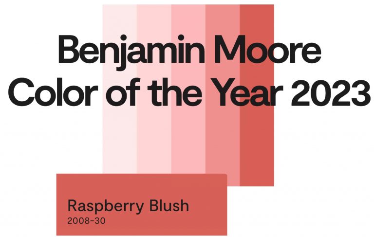 Benjamin Moore Color of the Year 2023 - Raspberry Blush - Interiors By ...