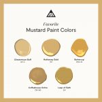 Benjamin Moore's Most Popular Mustard Paint Colors - Interiors By Color