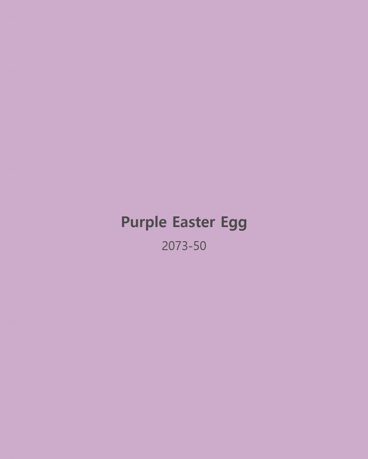Benjamin Moore Purple Easter Egg - Interiors By Color