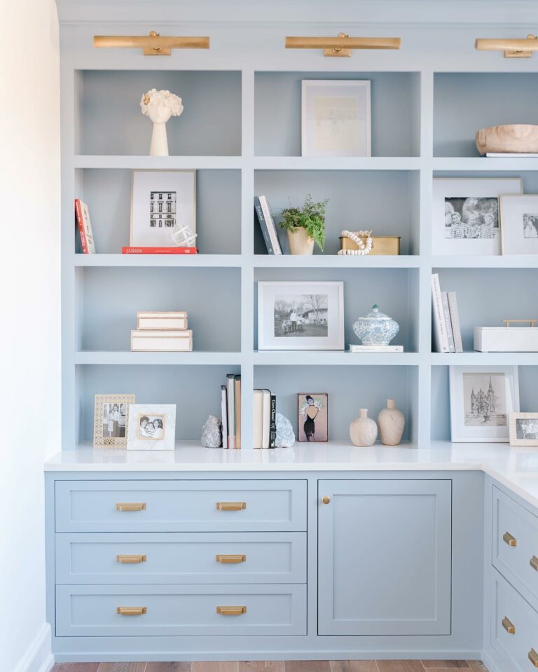 Benjamin Moore Blue Heather - Interiors By Color