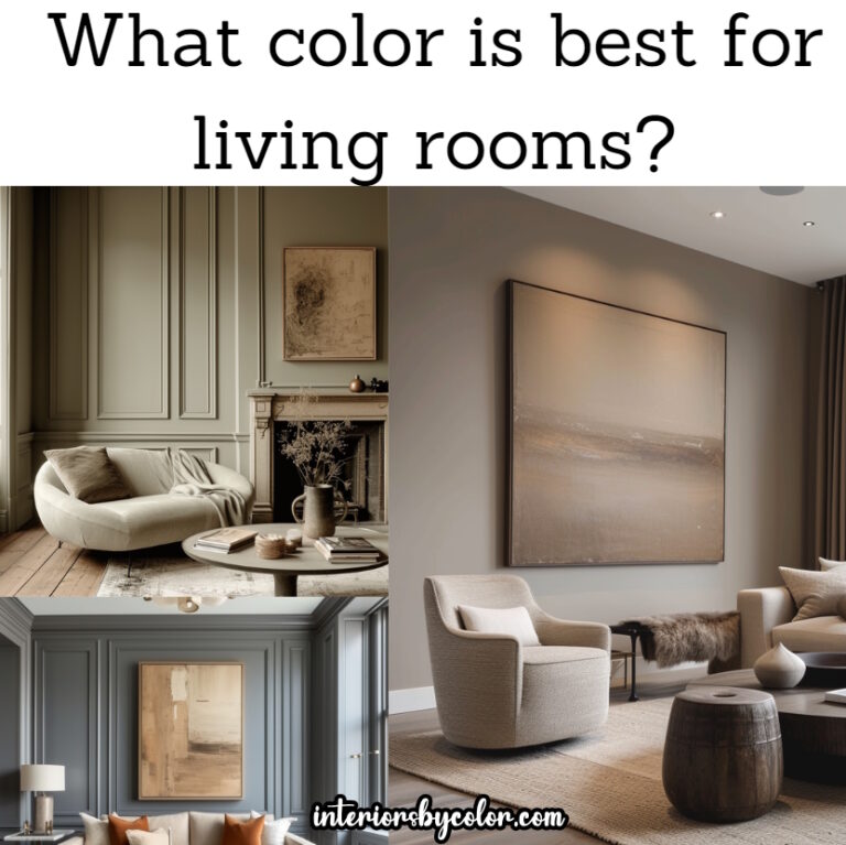 Paint Color Schemes - Interiors By Color