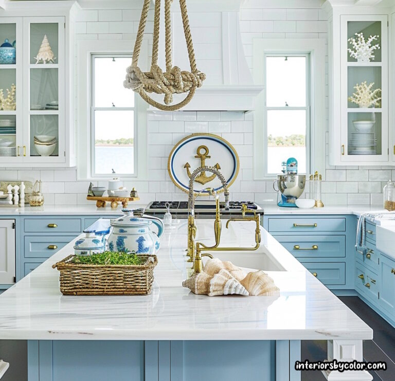 Coastal Kitchen Ideas and Trends - Interiors By Color