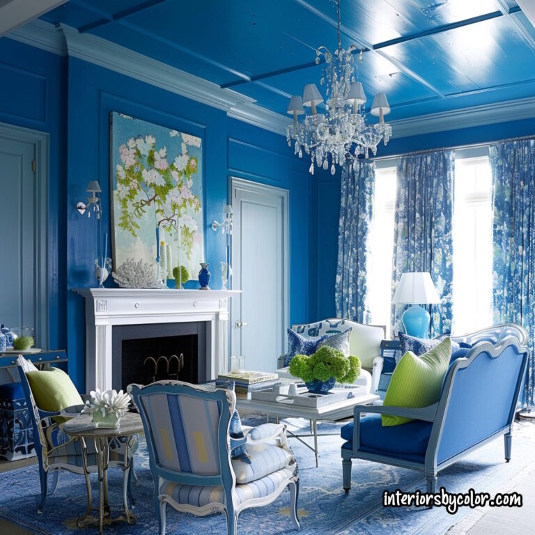 blue-interior-design-color-theory - Interiors By Color